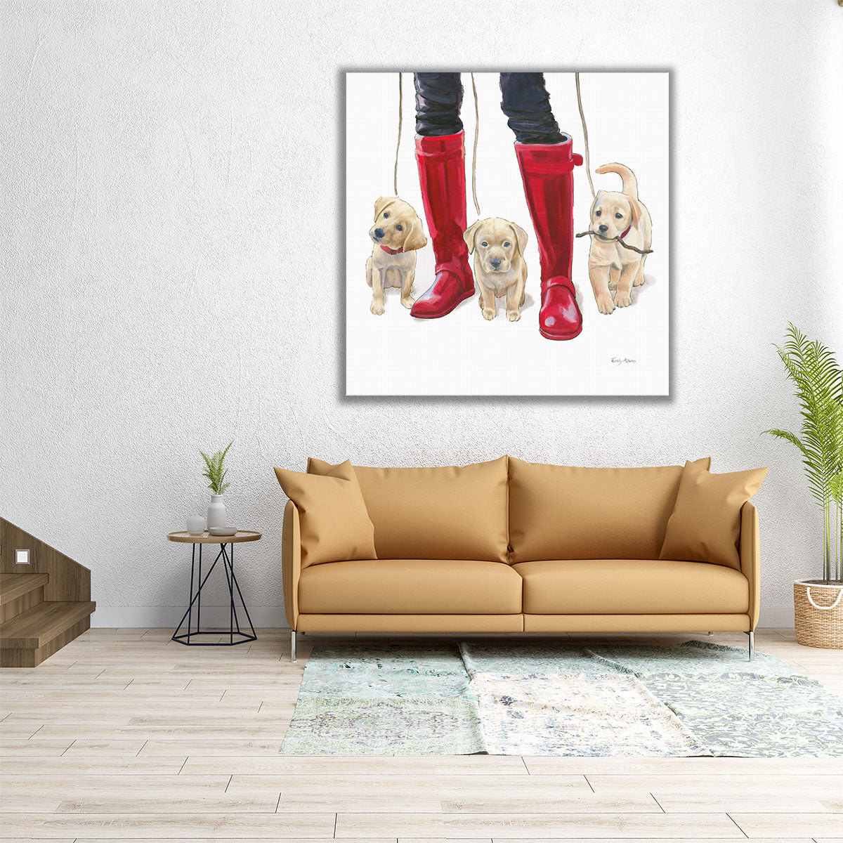 Red Barrel Studio® Furry Fashion Friends I - Canvas Print Wall Art ...
