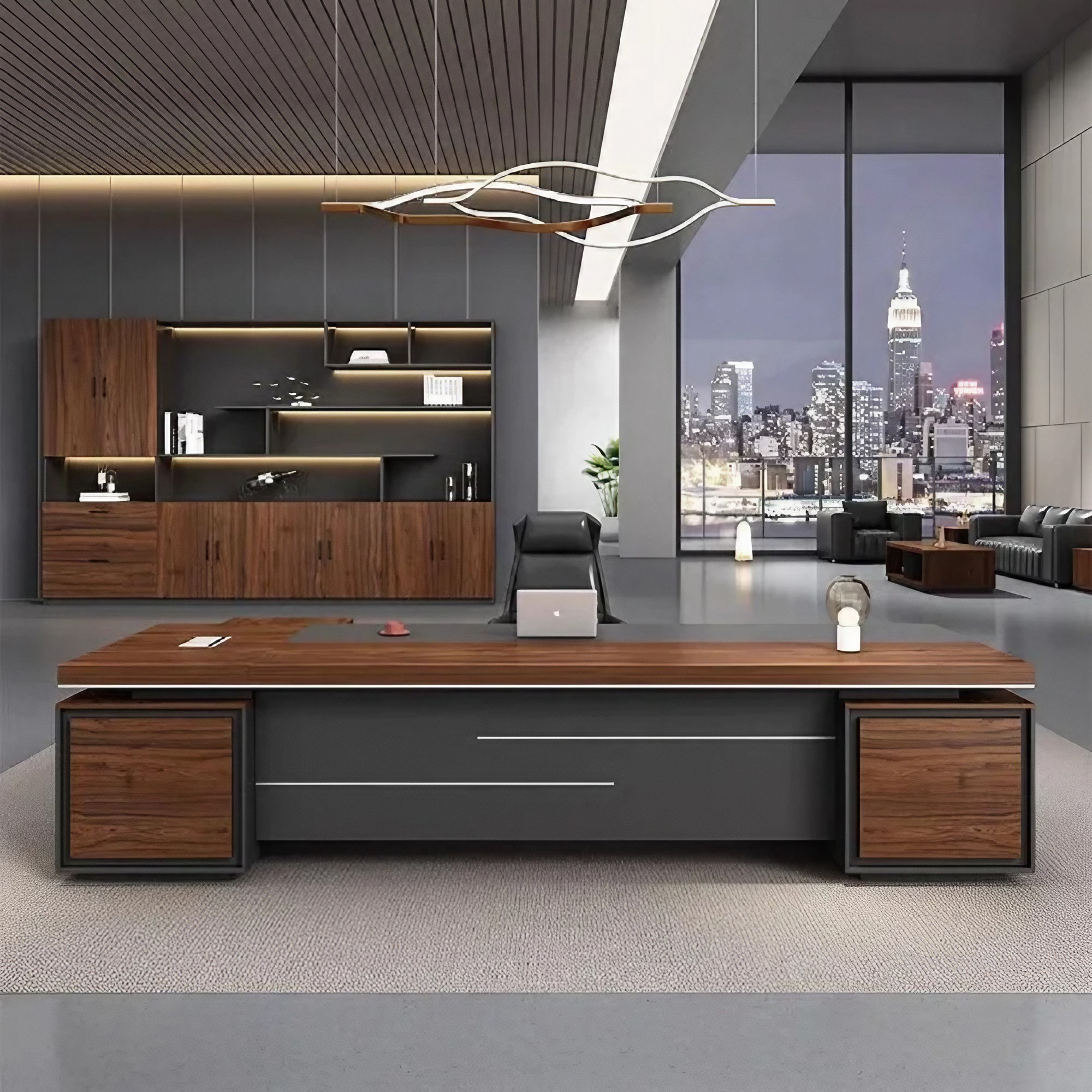 Splendor Furniture Modern Desk Reception Auxiliary Table Office ...