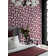 Ebern Designs Oxblood Red Peel and Stick Wallpaper | Wayfair