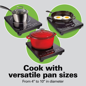 Hamilton Beach Single Induction Cooktop & Reviews | Wayfair