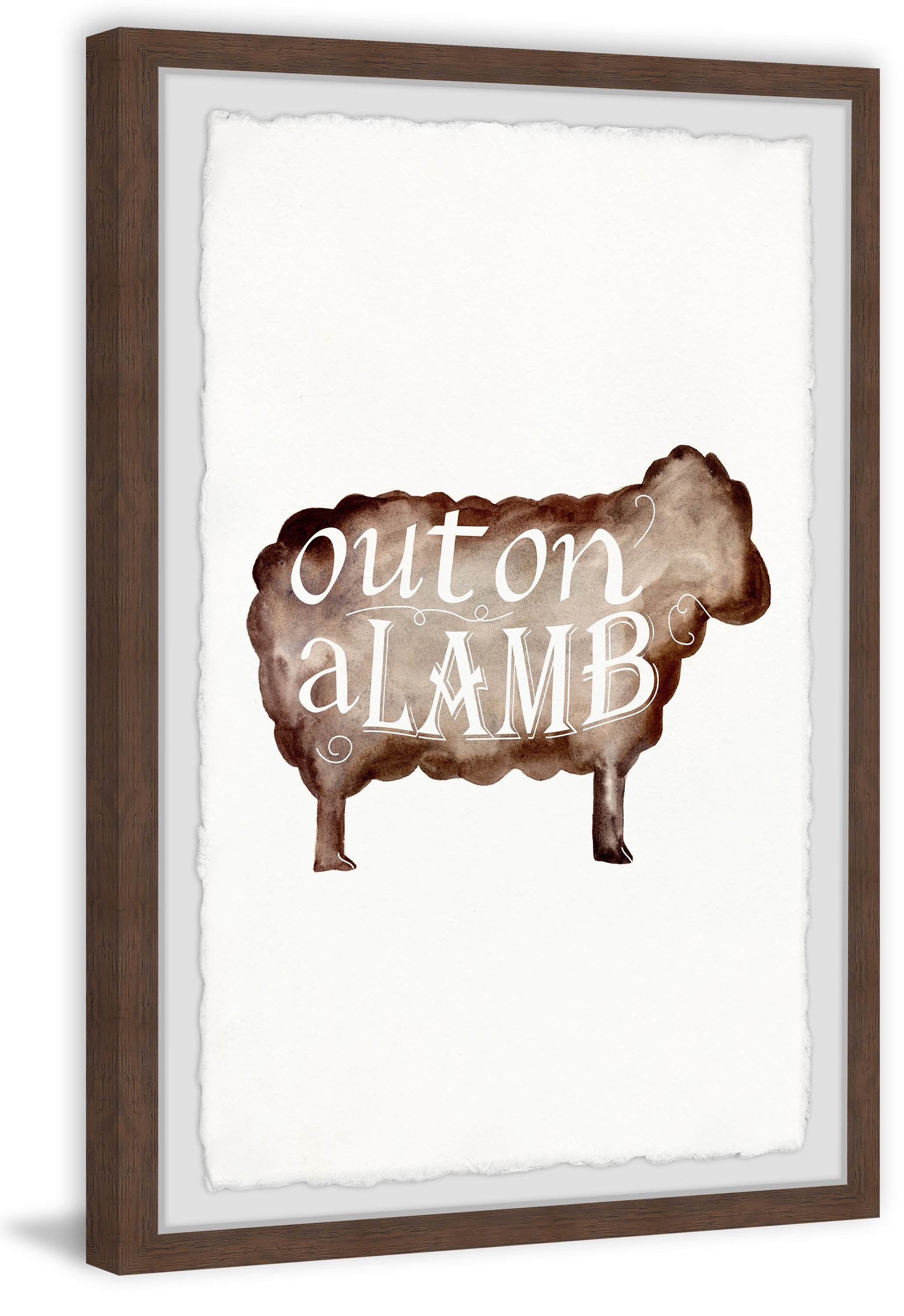 Zoomie Kids Kenney 'Punny Animal IV' Framed Print | Wayfair