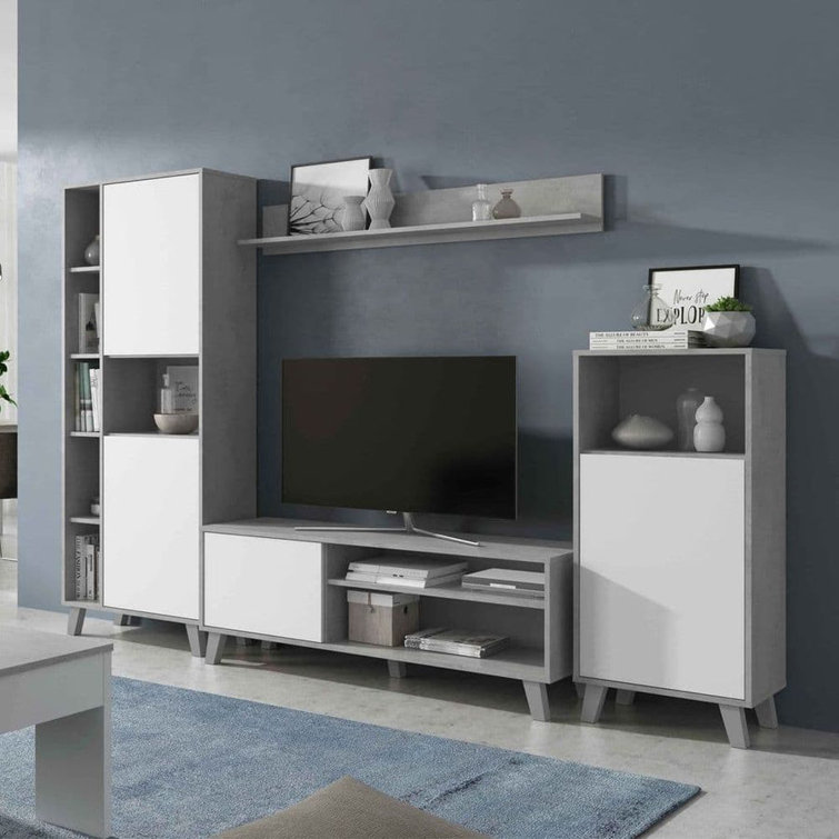 Corrigan Studio Lanare Entertainment Centre for TVs up to 88" | Wayfair ...