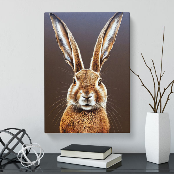 Brambly Cottage CAN-V0523-1133X Hare Portrait Vol.1 - Wrapped Canvas ...