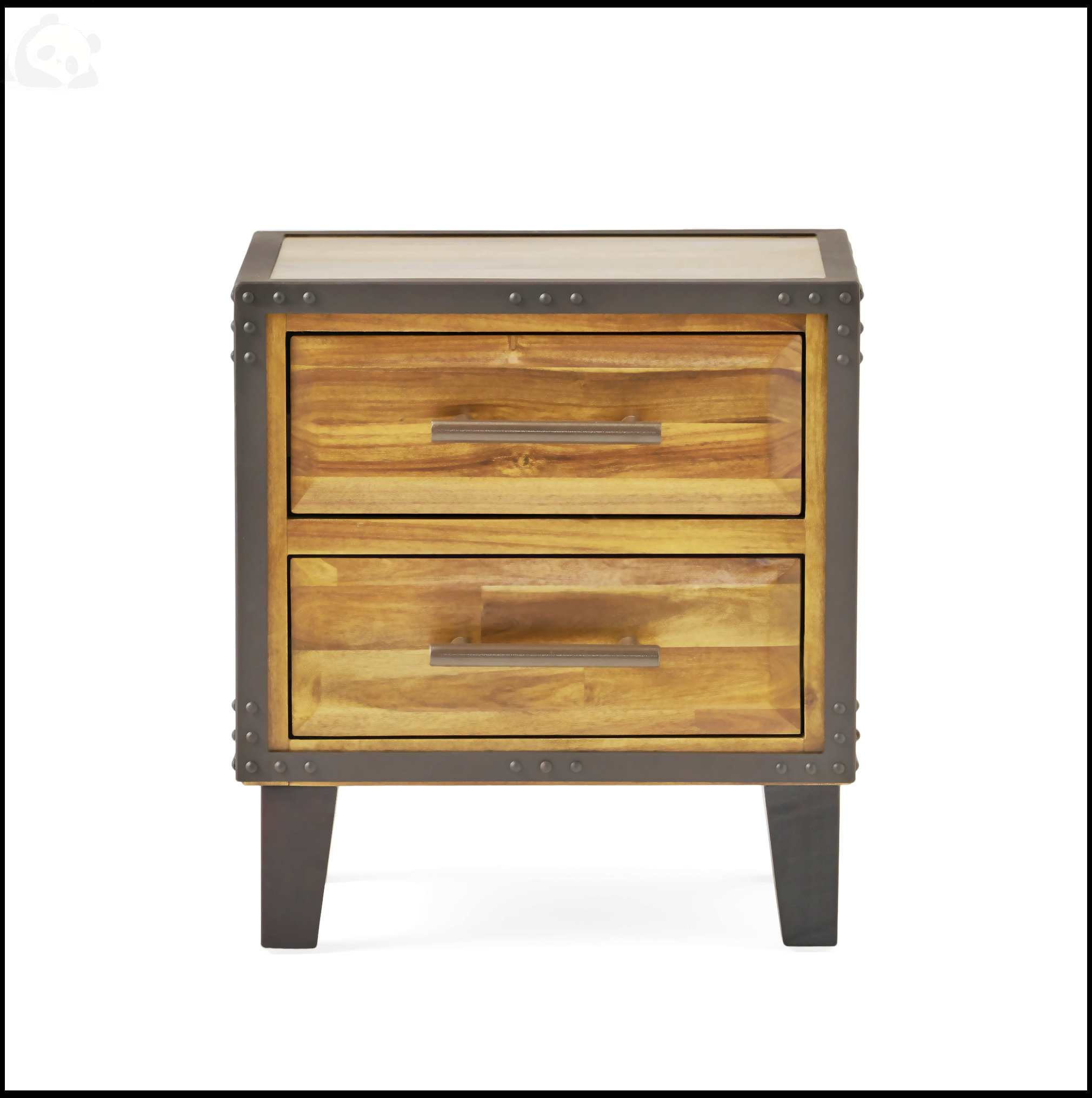 Winston Porter Jatoya Acacia Wood Nightstand | Wayfair