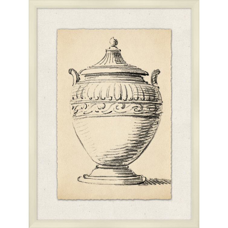 Wendover Art Group Urn Sketch 6 by Wendover Art Group | Perigold