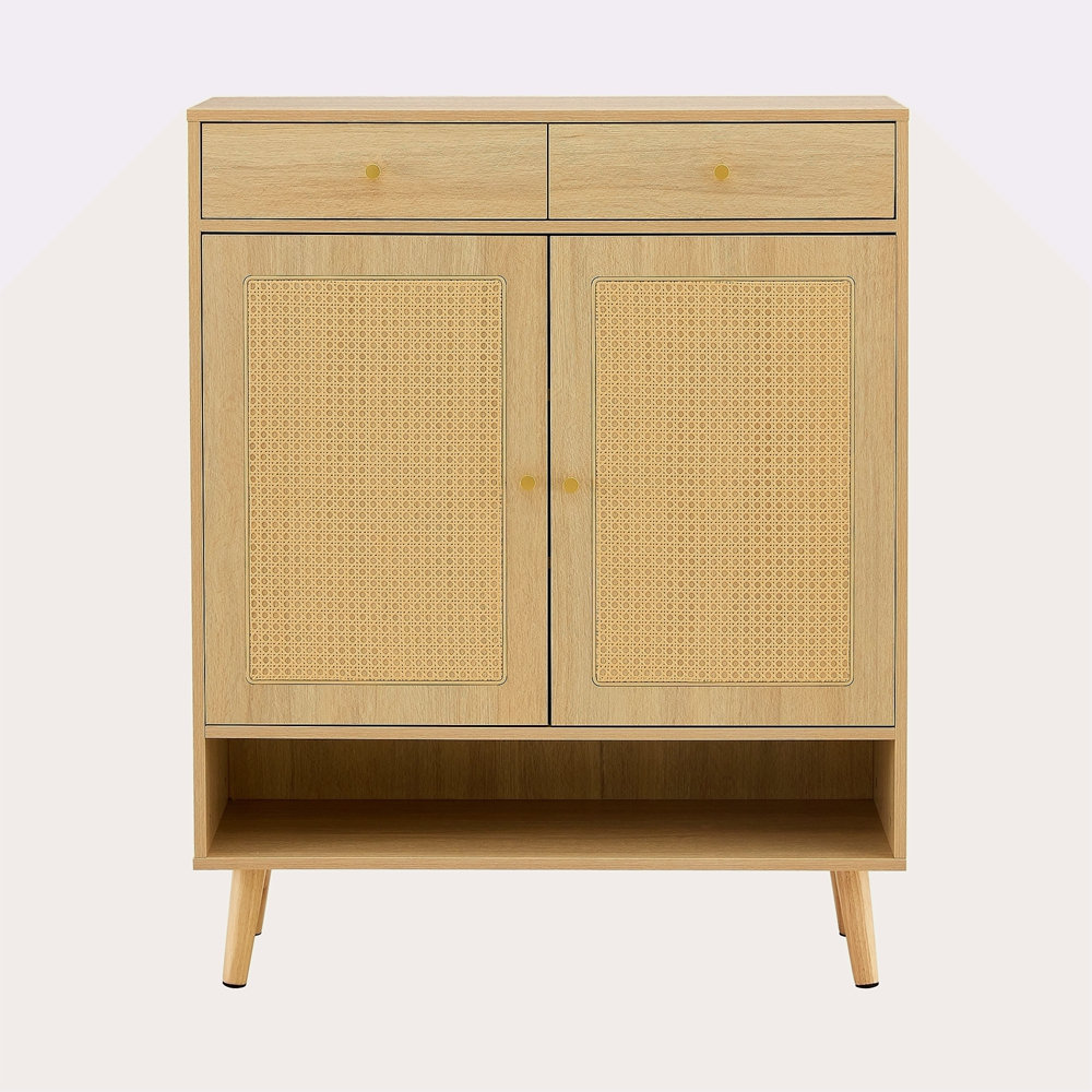 Dakota Fields Multi-Functional Modern Minimalist MDF Shoe Cabinet ...