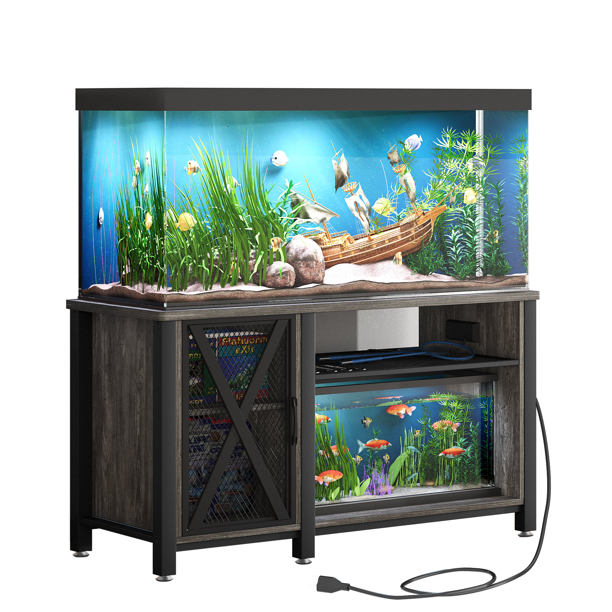 Archie & Oscar™ Chickerell Rectangle Aquarium Stand & Reviews - Wayfair ...