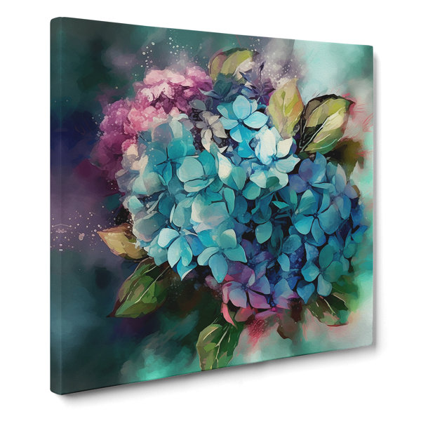 Marlow Home Co. Hydrangea Abstract Art - No Frame Art Prints | Wayfair ...