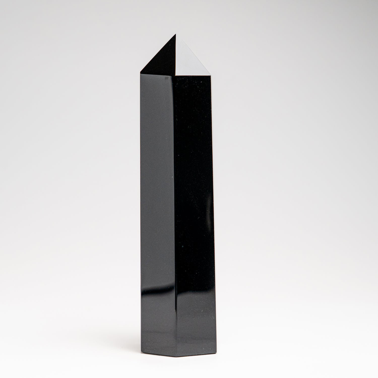 Astro Gallery of Gems Genuine Polished Black Obsidian Point (1 Lb ...