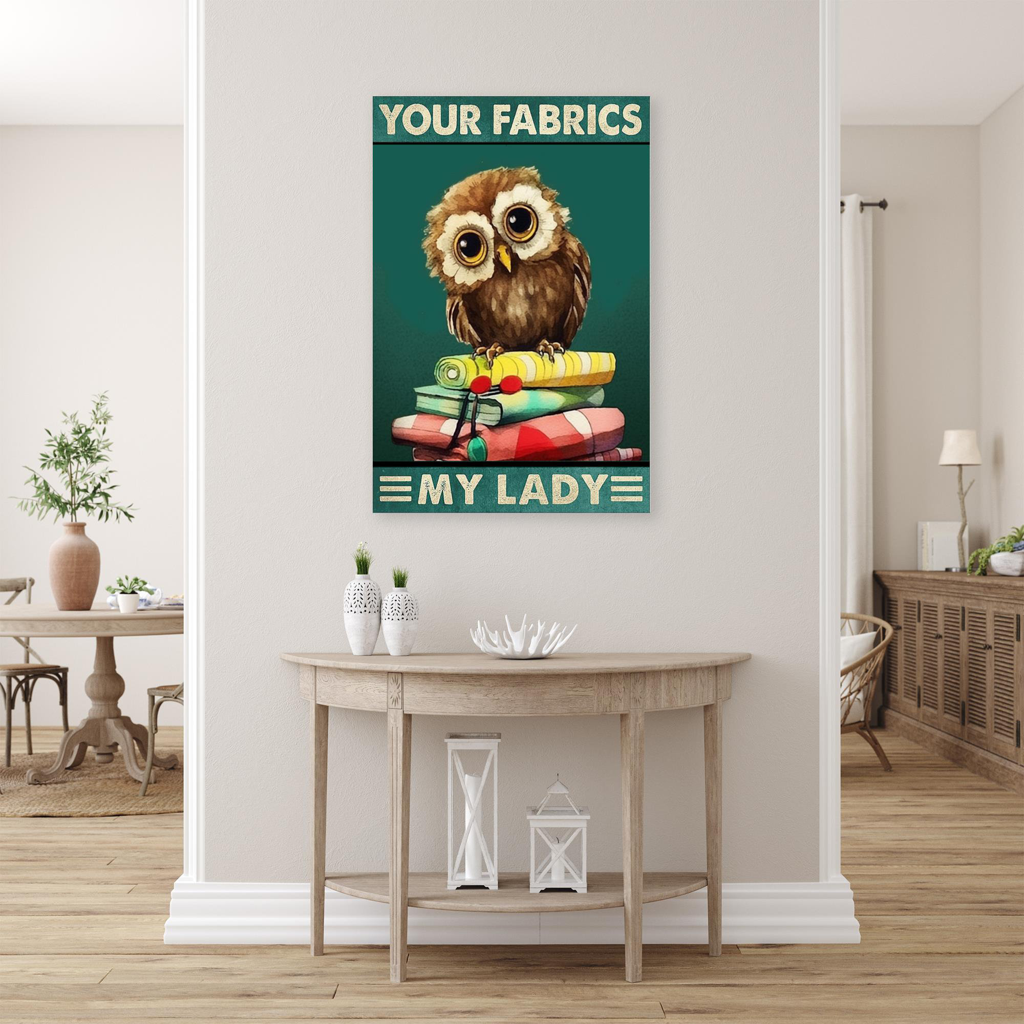 Trinx Owl Your Fabrics My Lady - Wayfair Canada