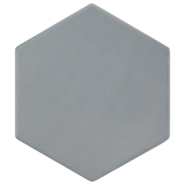 KDC Tile and Marble Geometric 6" x 7" Porcelain Patterned Floor Use ...