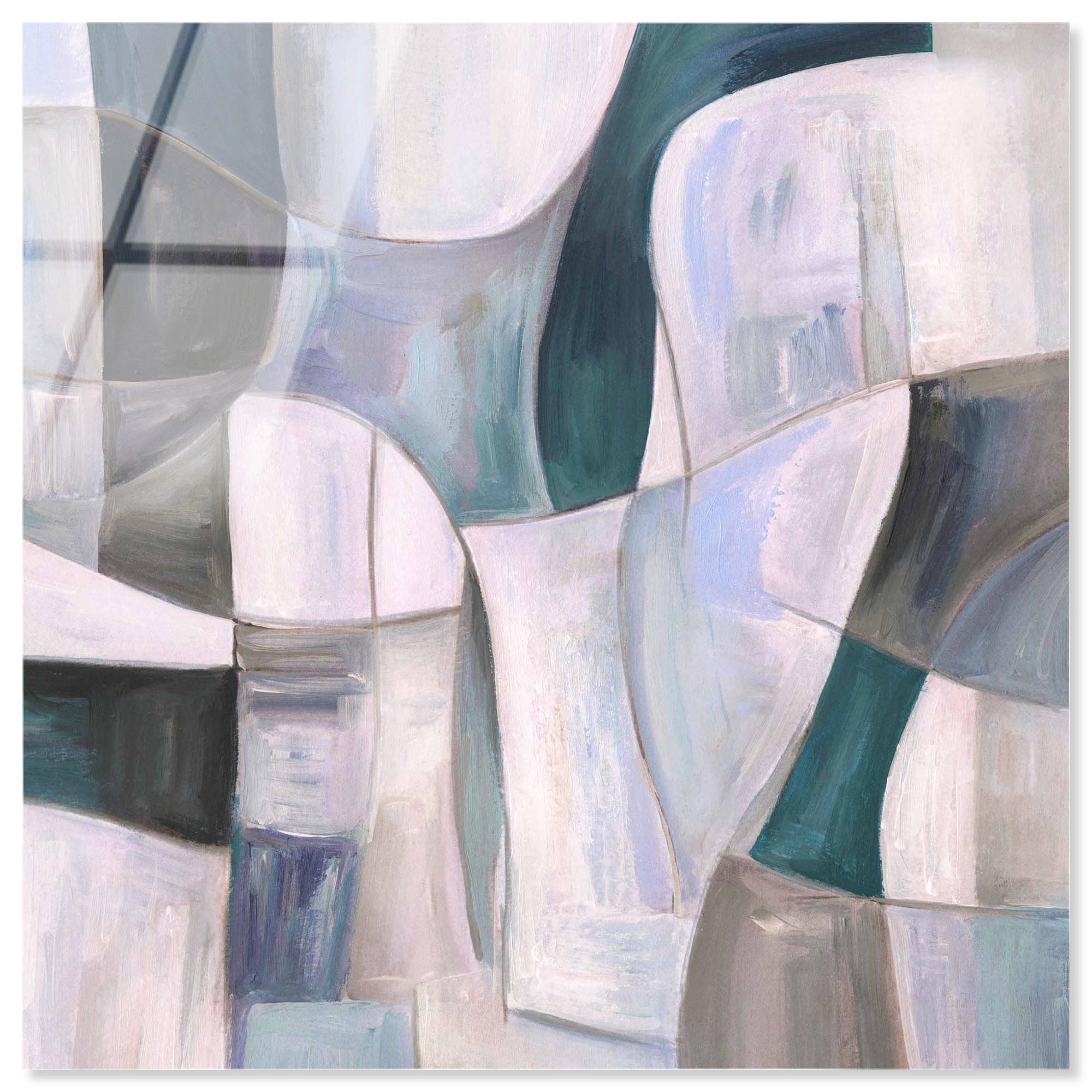 House of Hampton® Blue Reverie I Acrylic Print Office Wall Decor by Art ...