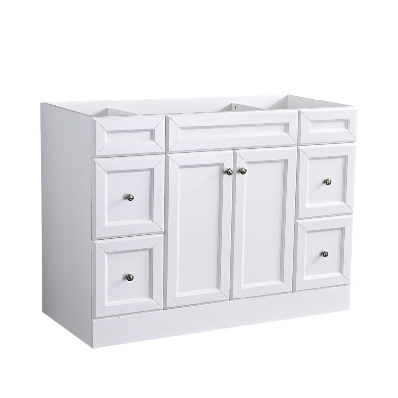 PROOX 48'' Single Bathroom Vanity Base Only in White | Wayfair