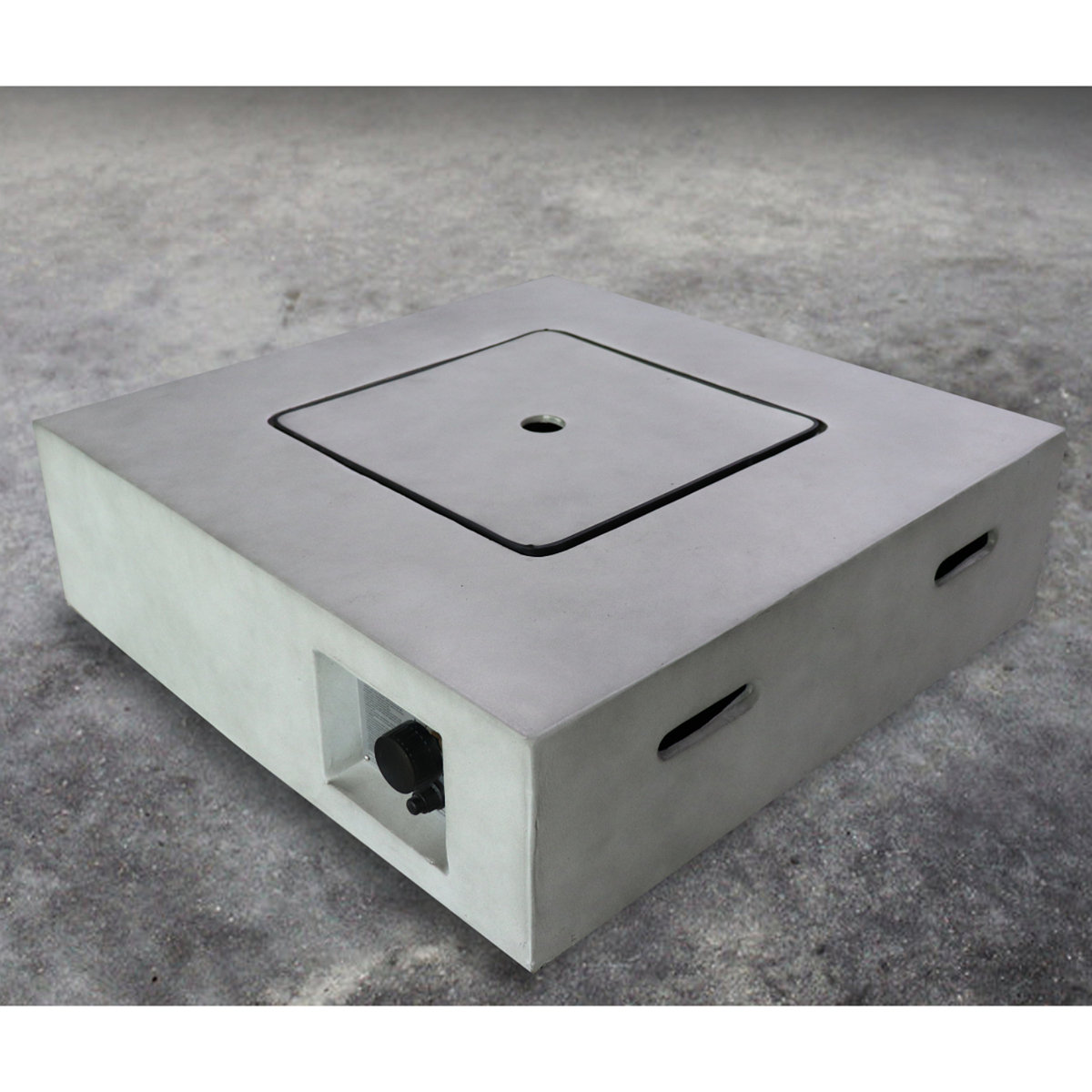 Latitude Run® Fibre Reinforced Concrete Propane/Natural Gas Fire Pit ...