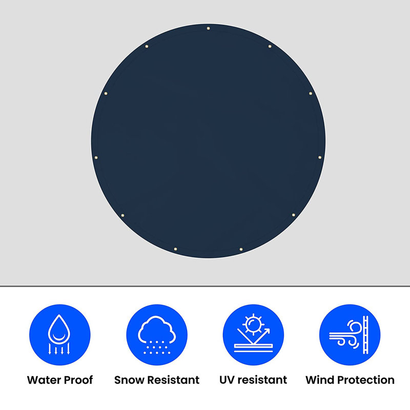 Covers & All Heavy Duty Multipurpose Outdoor Waterproof Round Tarp ...