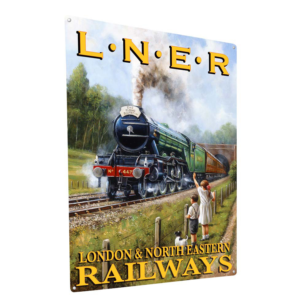 Trinx Vintage LNER London & North Eastern Railways Metal Sign - Wayfair ...