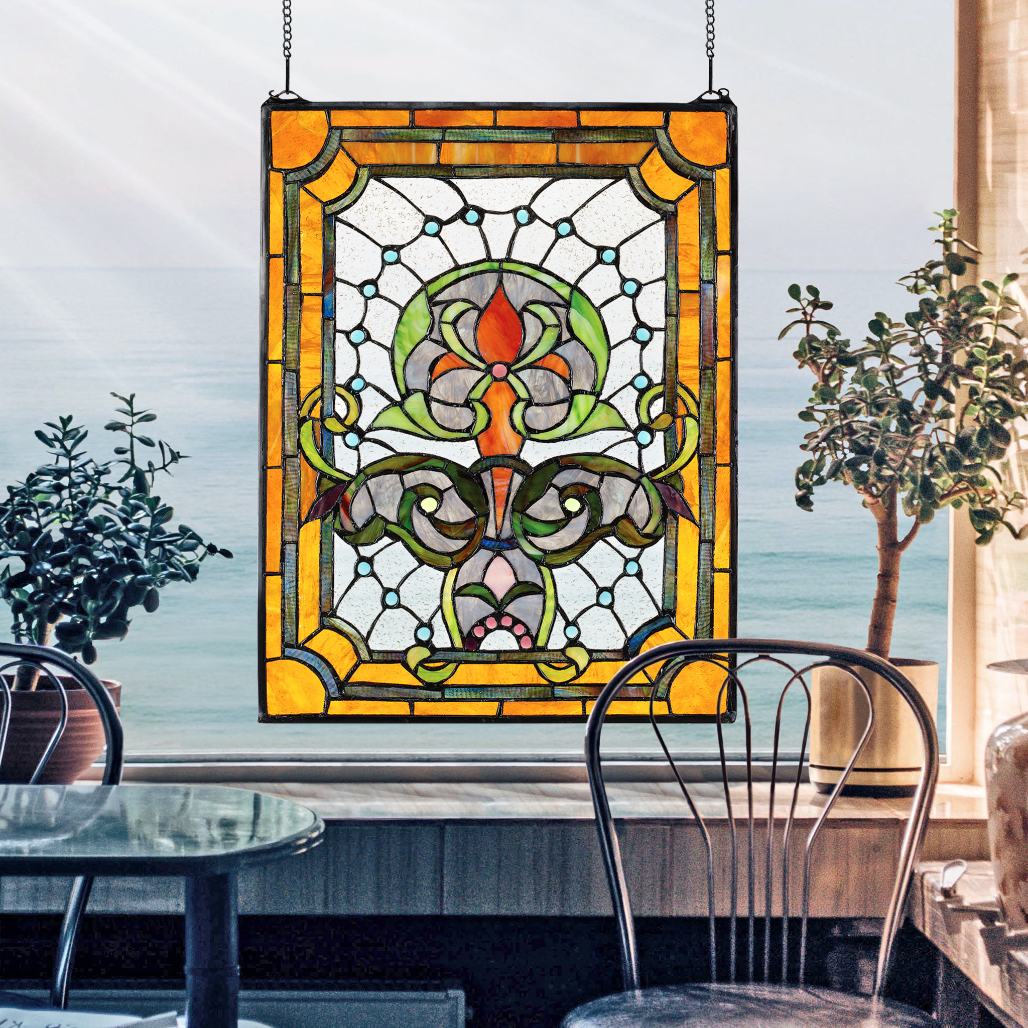 Design Toscano Vitrail Kendall Manor et Commentaires - Wayfair Canada
