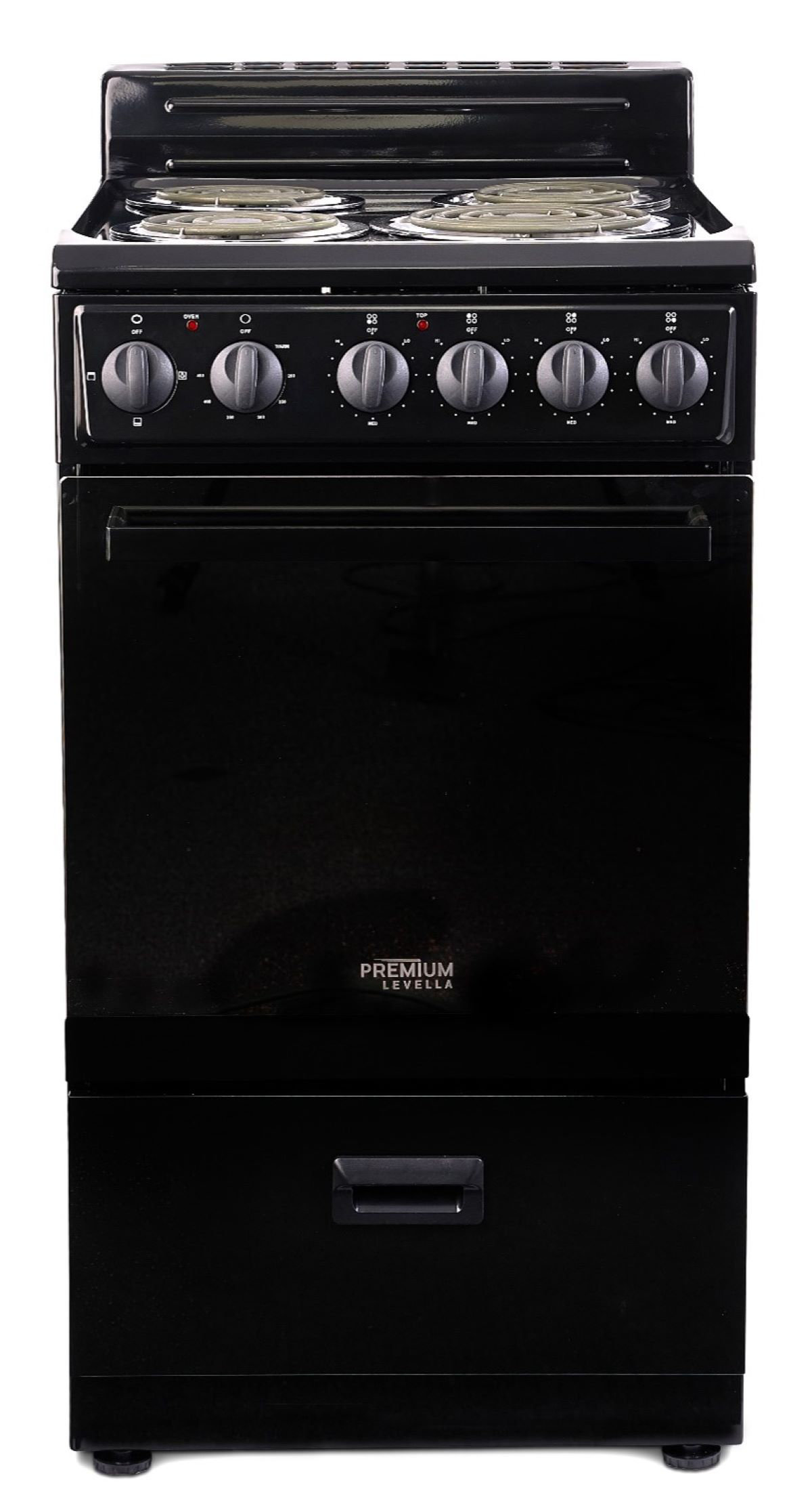 Premium Levella 20" 2.2 Cubic Feet Electric Free Standing Range with ...