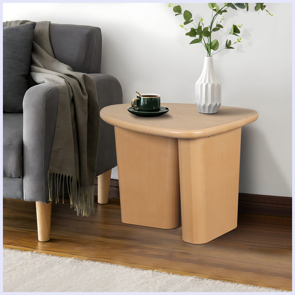 Latitude Run® Modern Tapered Tabletop Side Table | Wayfair