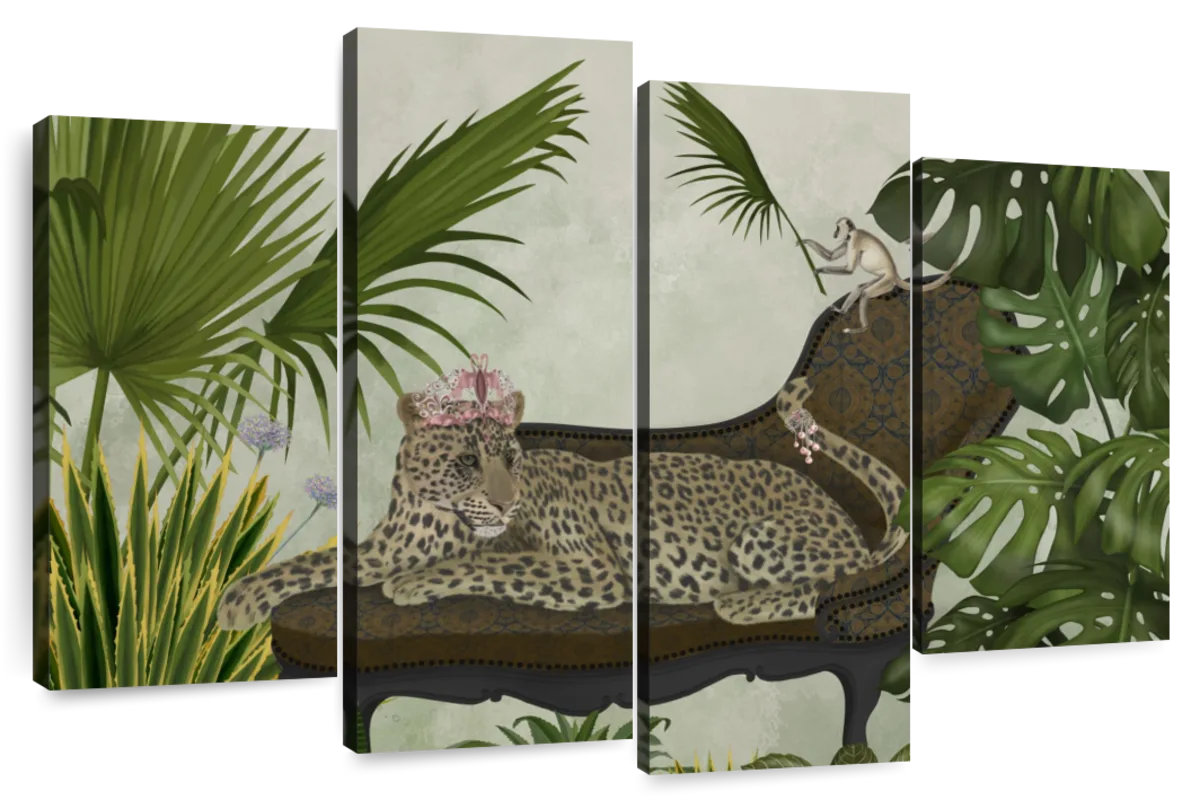 Ebern Designs Leopard Chaise Longue - Wayfair Canada