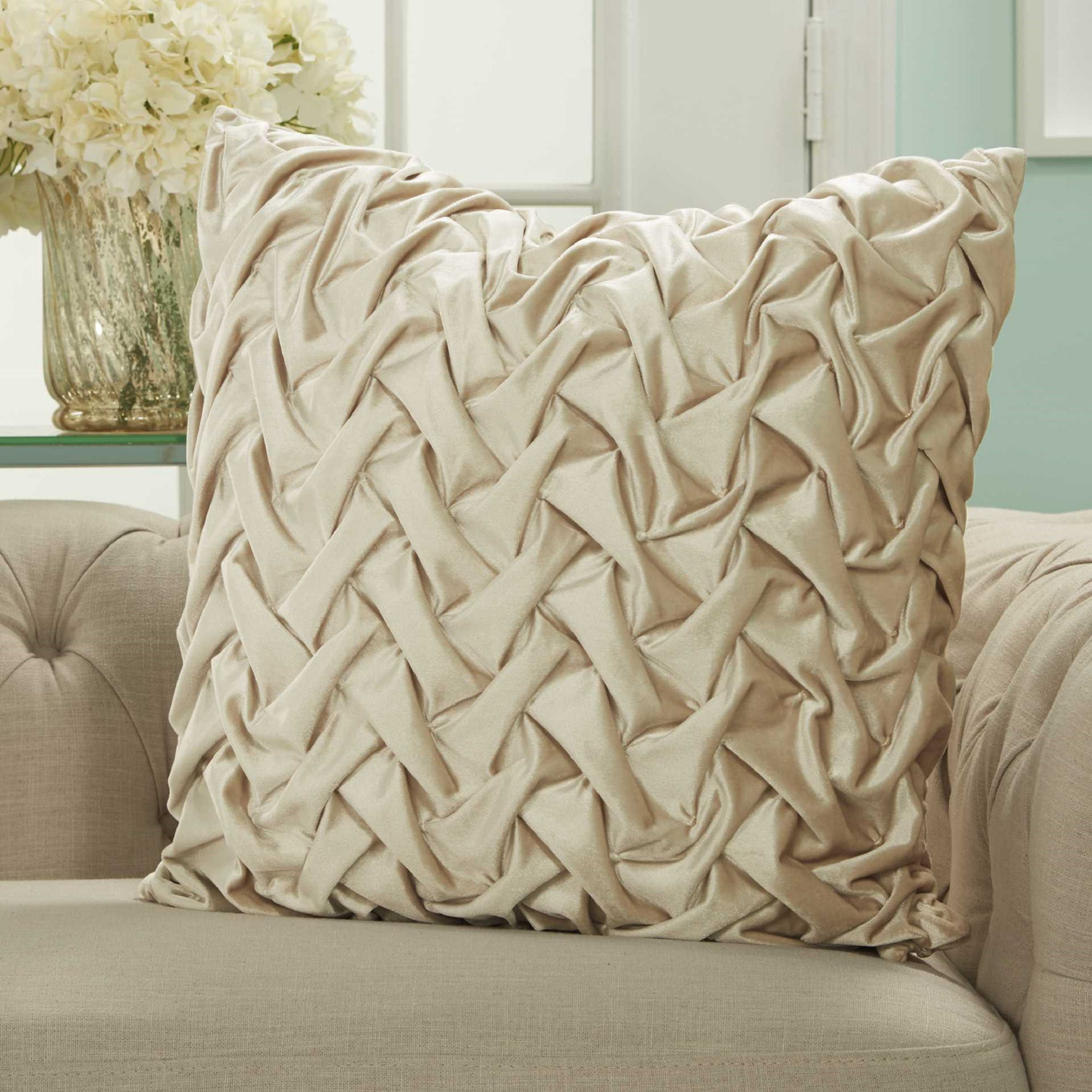 Mina Victory Ruffled Throw Pillow & Reviews | Wayfair