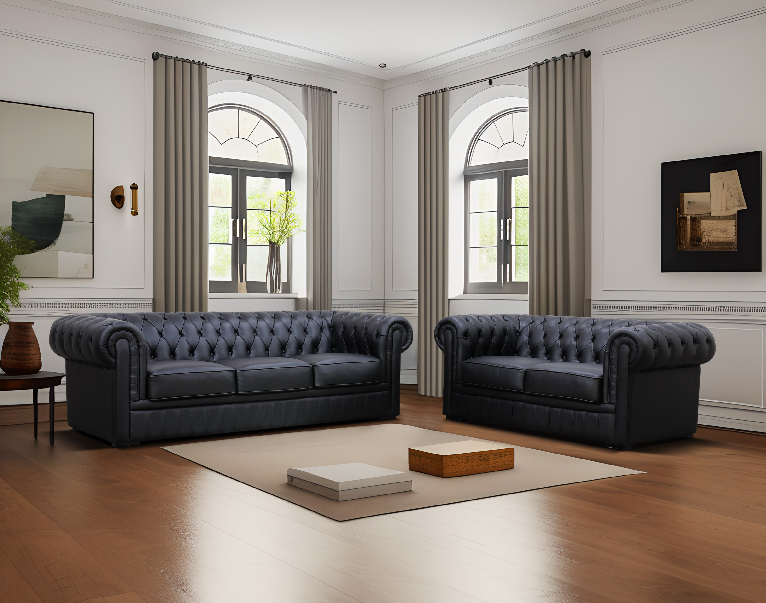 Red Barrel Studio® Krisheena 2 - Piece Leather Living Room Set | Wayfair