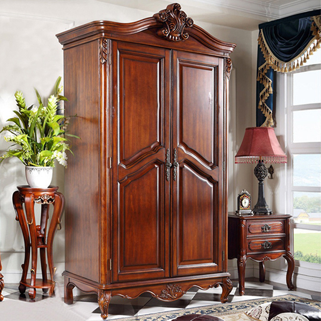 Fleur De Lis Living Exquisite American retro wardrobe - Wayfair Canada