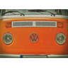 East Urban Home VW Bus Orange Area Rug & Reviews | Wayfair