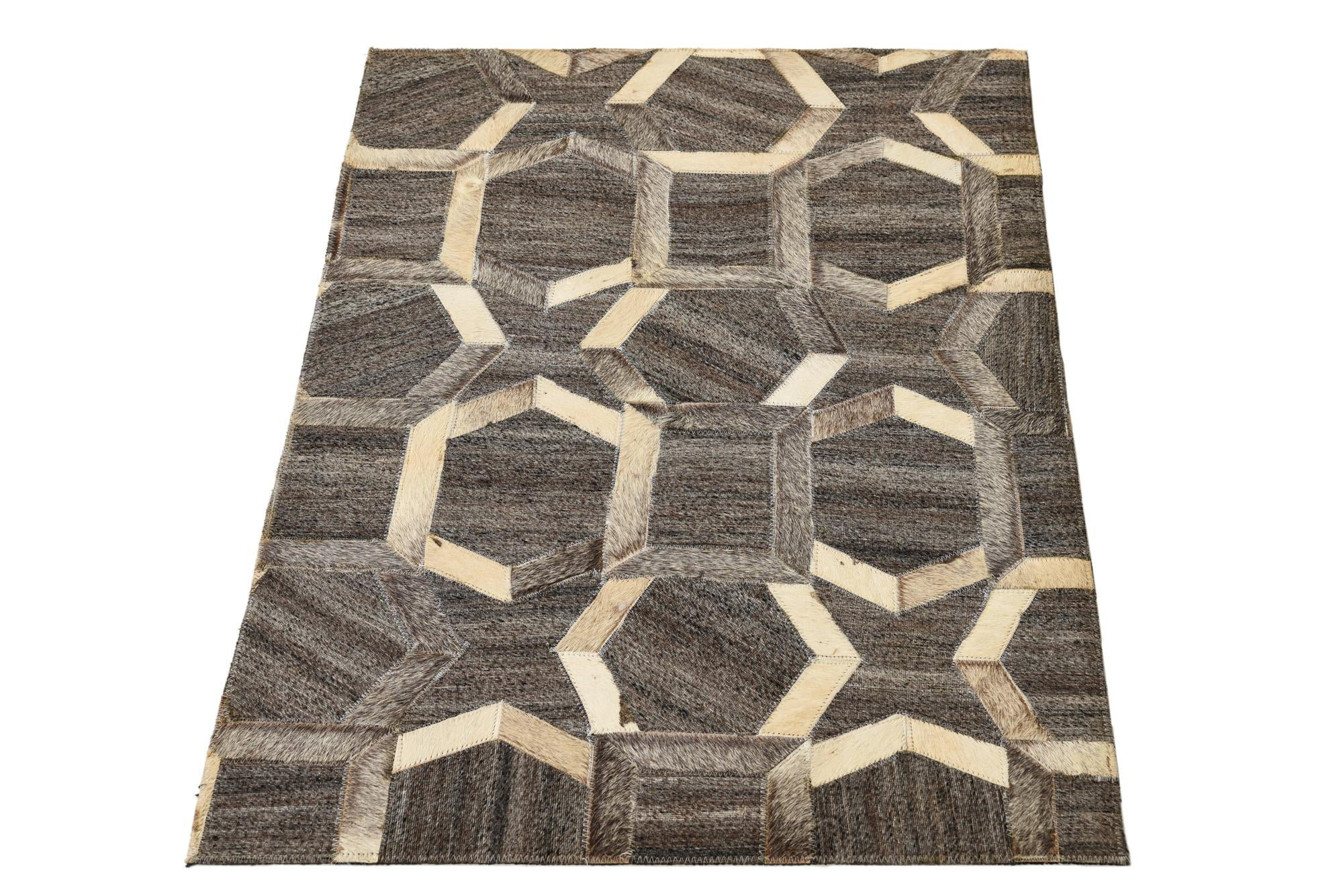 Isabelline Purdue Dark Gray Rug | Wayfair