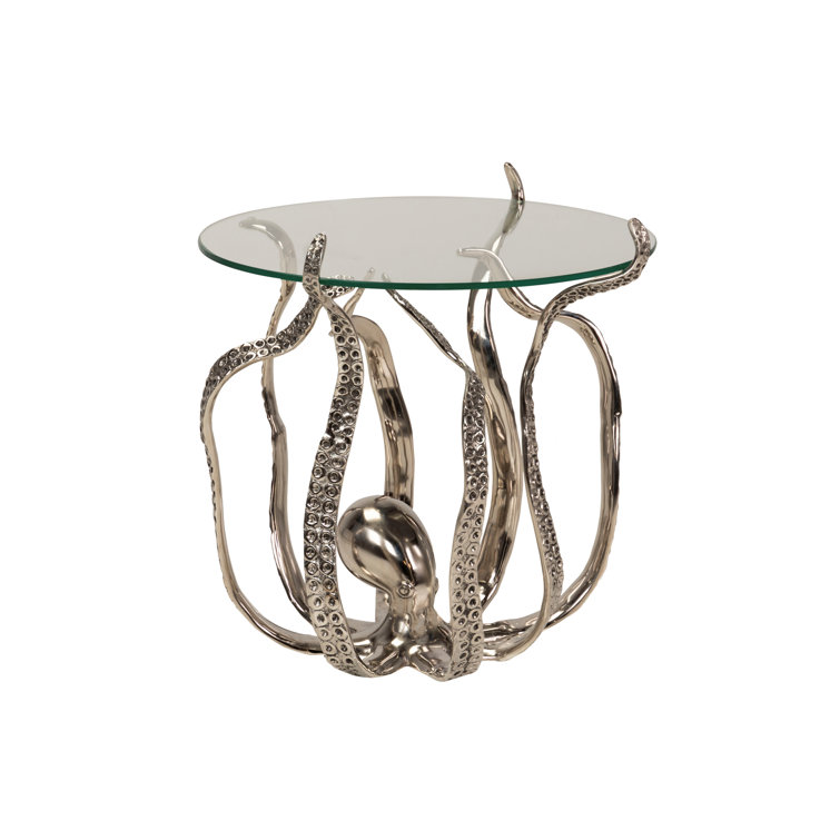 Ethan Chloe Aluminium Octopus Side Table | Wayfair.co.uk