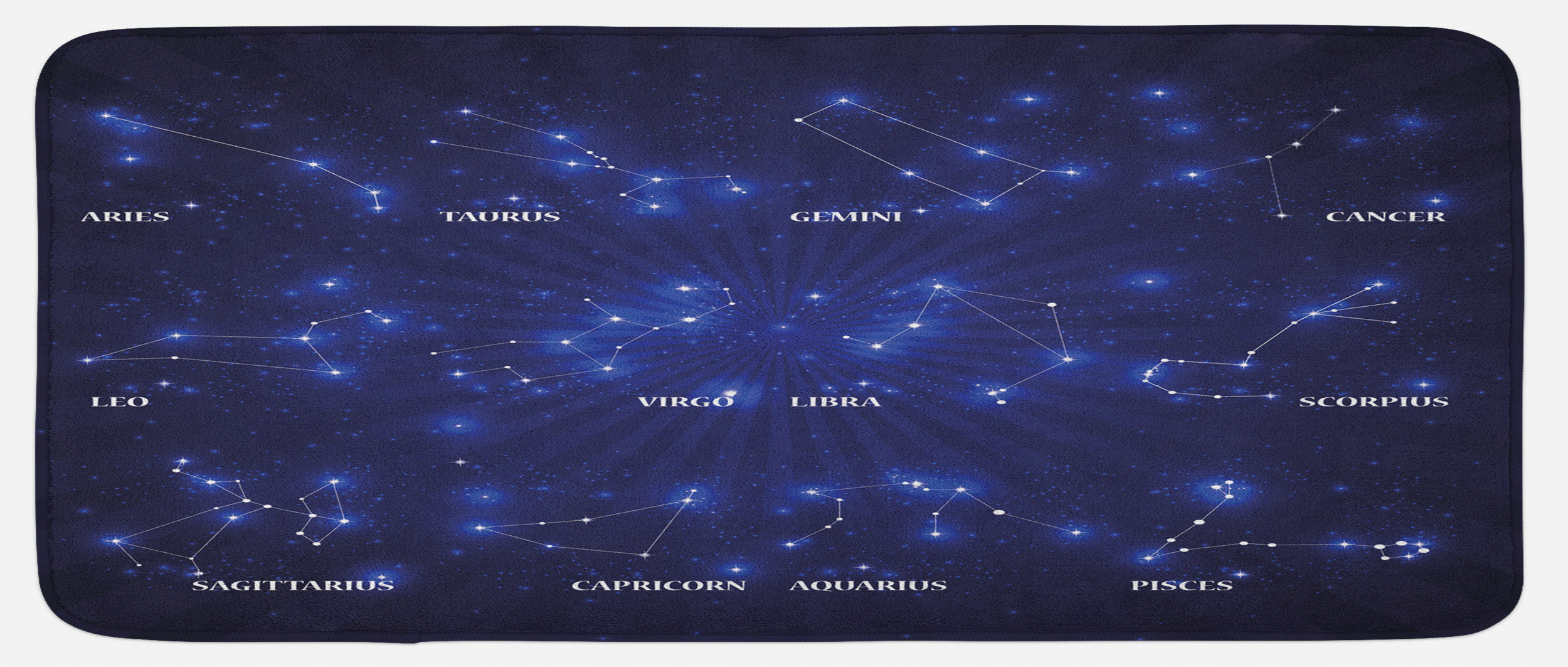 East Urban Home Dreamy Vibrant Display Of Zodiac Signs Stars Astrology ...