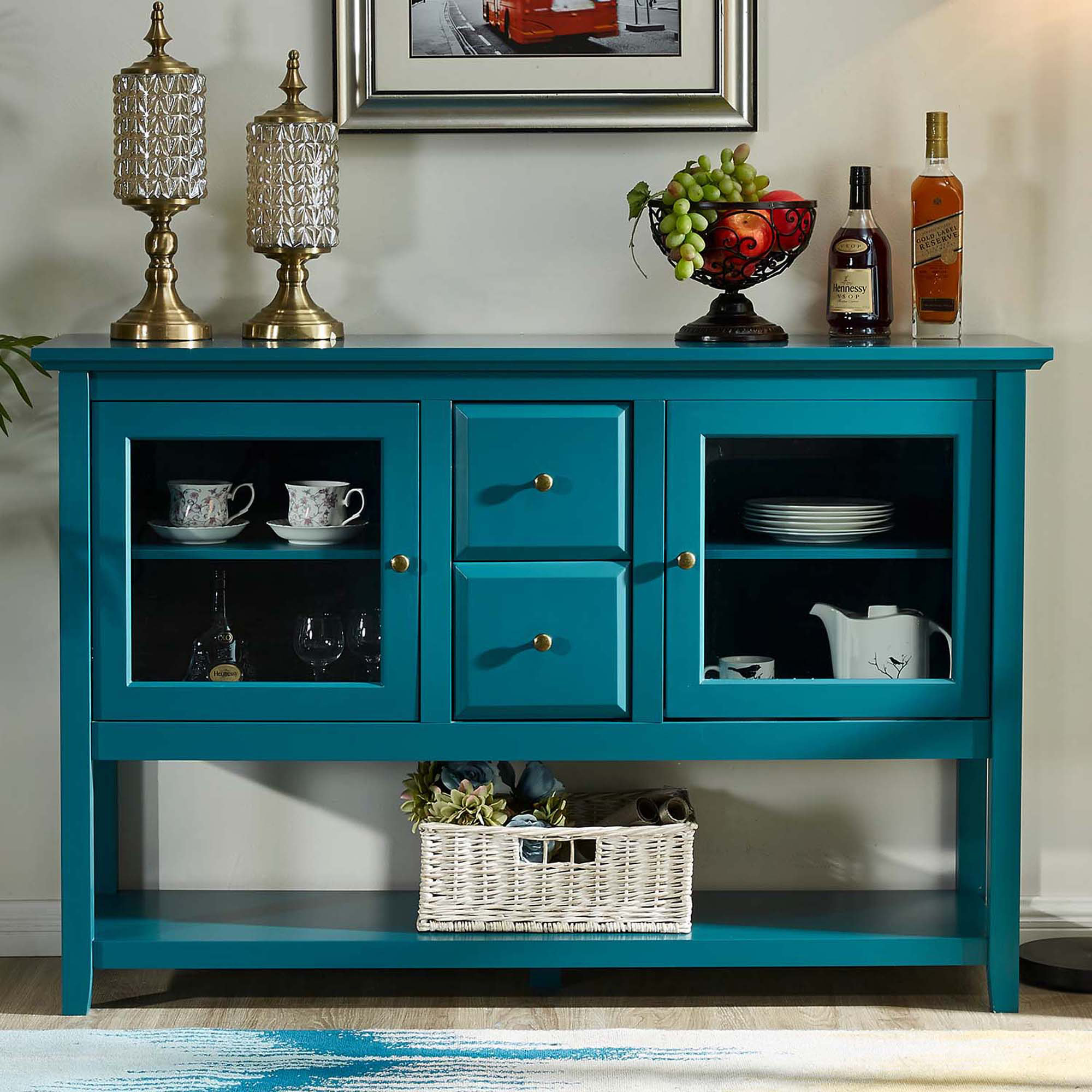 Lark Manor™ Sideboard Storage With Adjustable Shelves | Wayfair