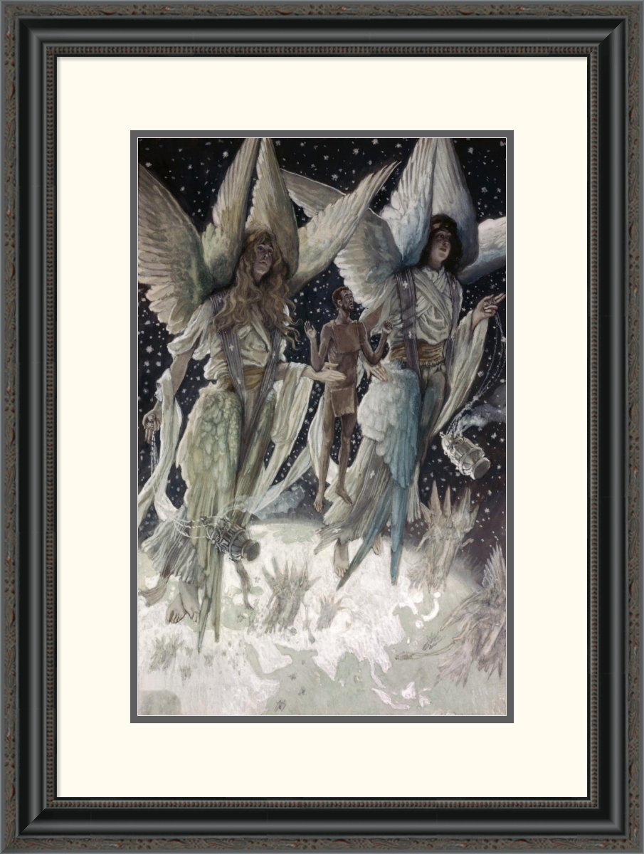 Global Gallery 'Soul of the Penitent Thief in Paradise' by James Tissot ...