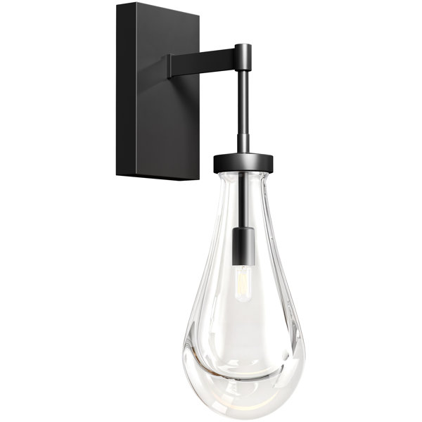 Ebern Designs 1 - Light Luxury Raindrop Wall Sconce & Reviews | Wayfair
