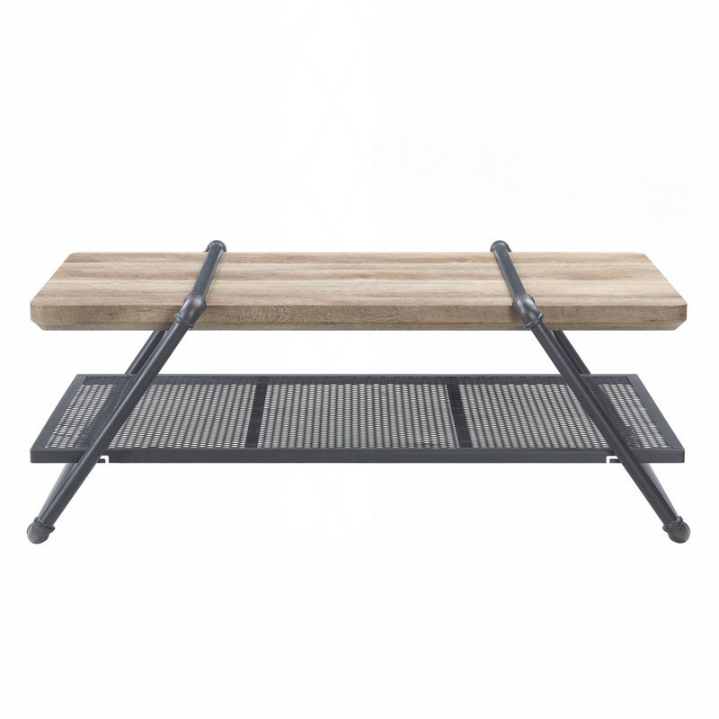 Takason Sandy Gray Finish Coffee Table | Wayfair