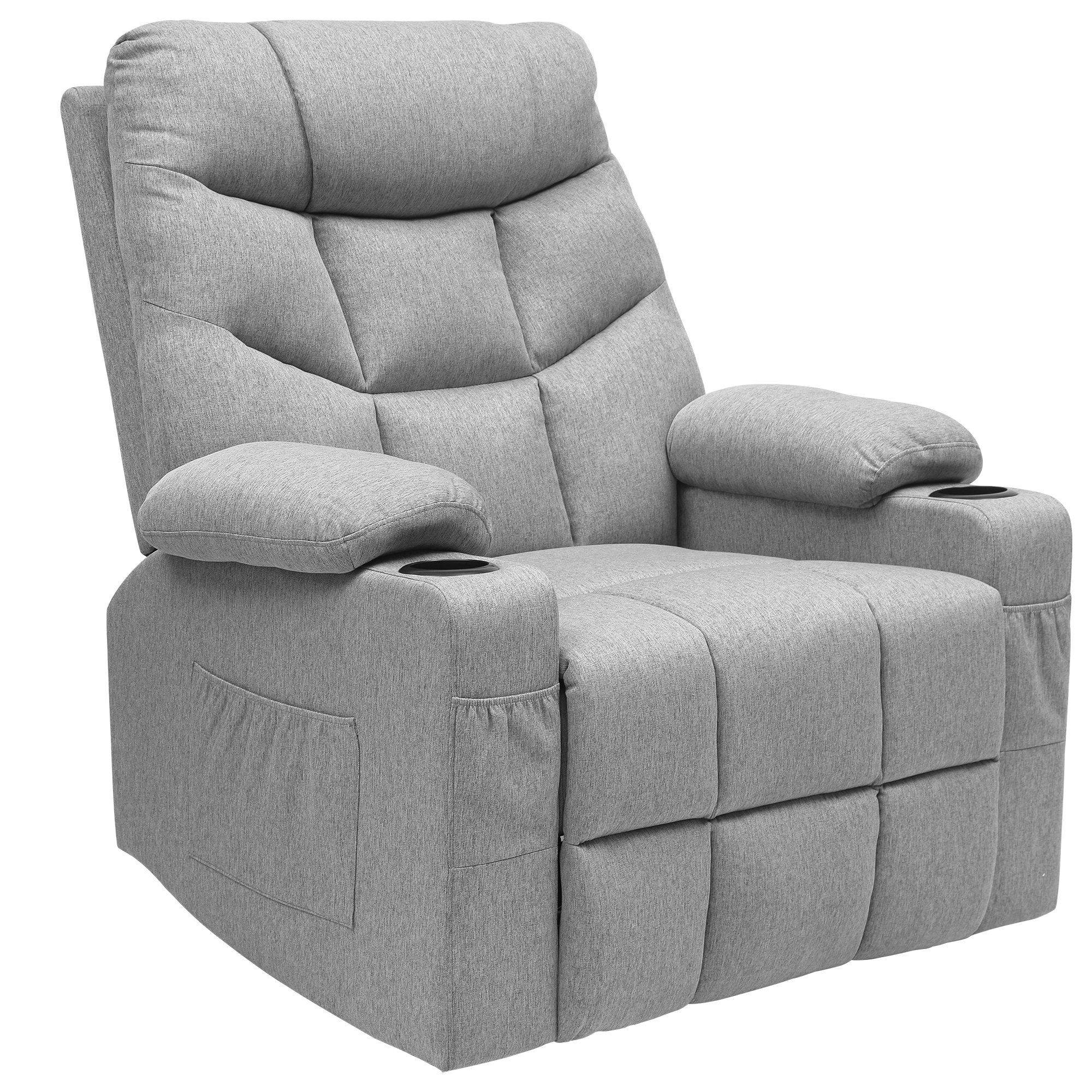Latitude Run® Gatlinburg Upholstered Swivel Recliner | Wayfair