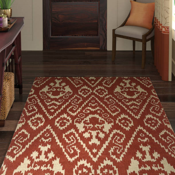 Bungalow Rose Dini Handmade Wool Sand Rug & Reviews | Wayfair