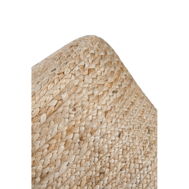 Rosecliff Heights Bosch Woven Jute And Solid Wood Coffee Table And End ...