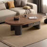 Wu's StylishVault Light luxury cream style retro coffee table | Wayfair