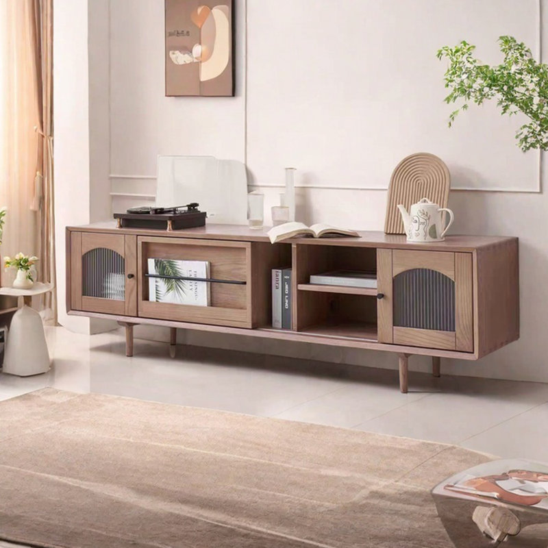 The Invincibles home Surprise silent wind all solid wood TV cabinet ...