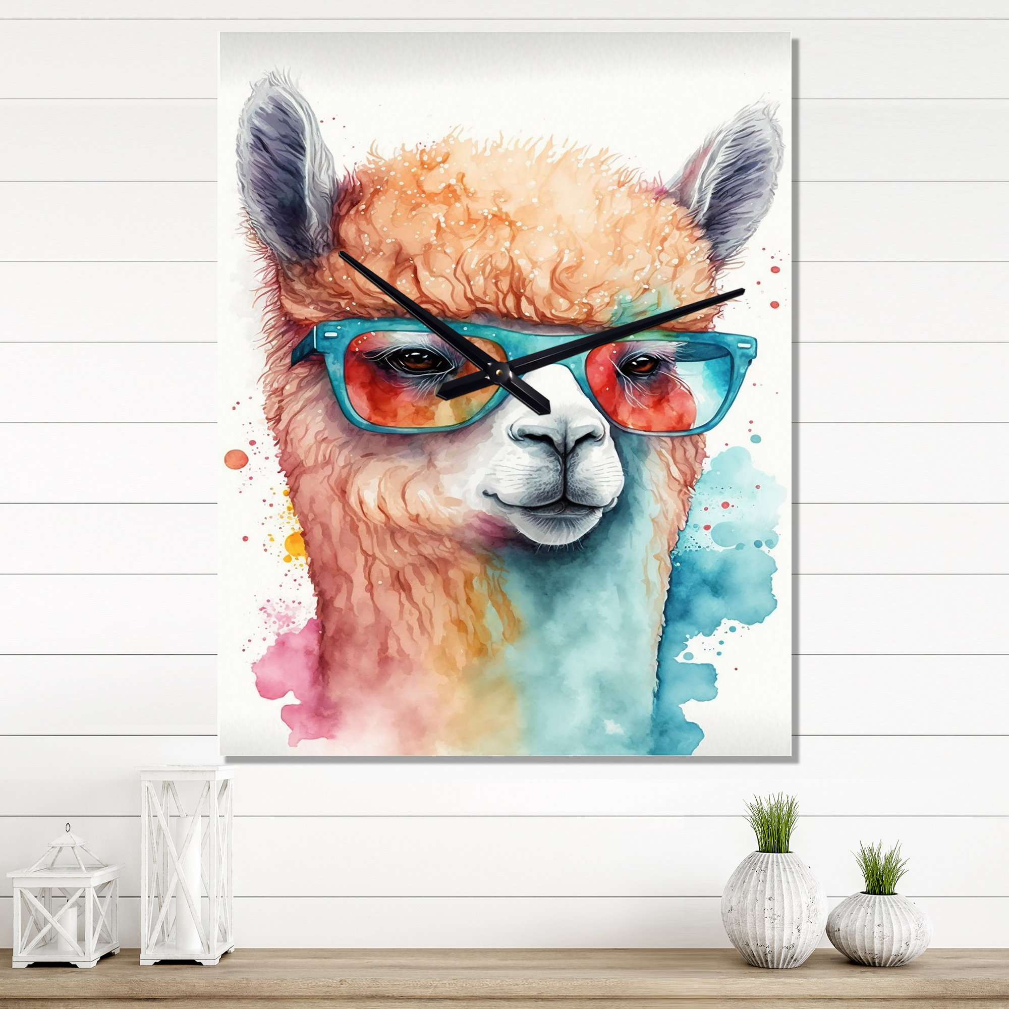 llama wall clock