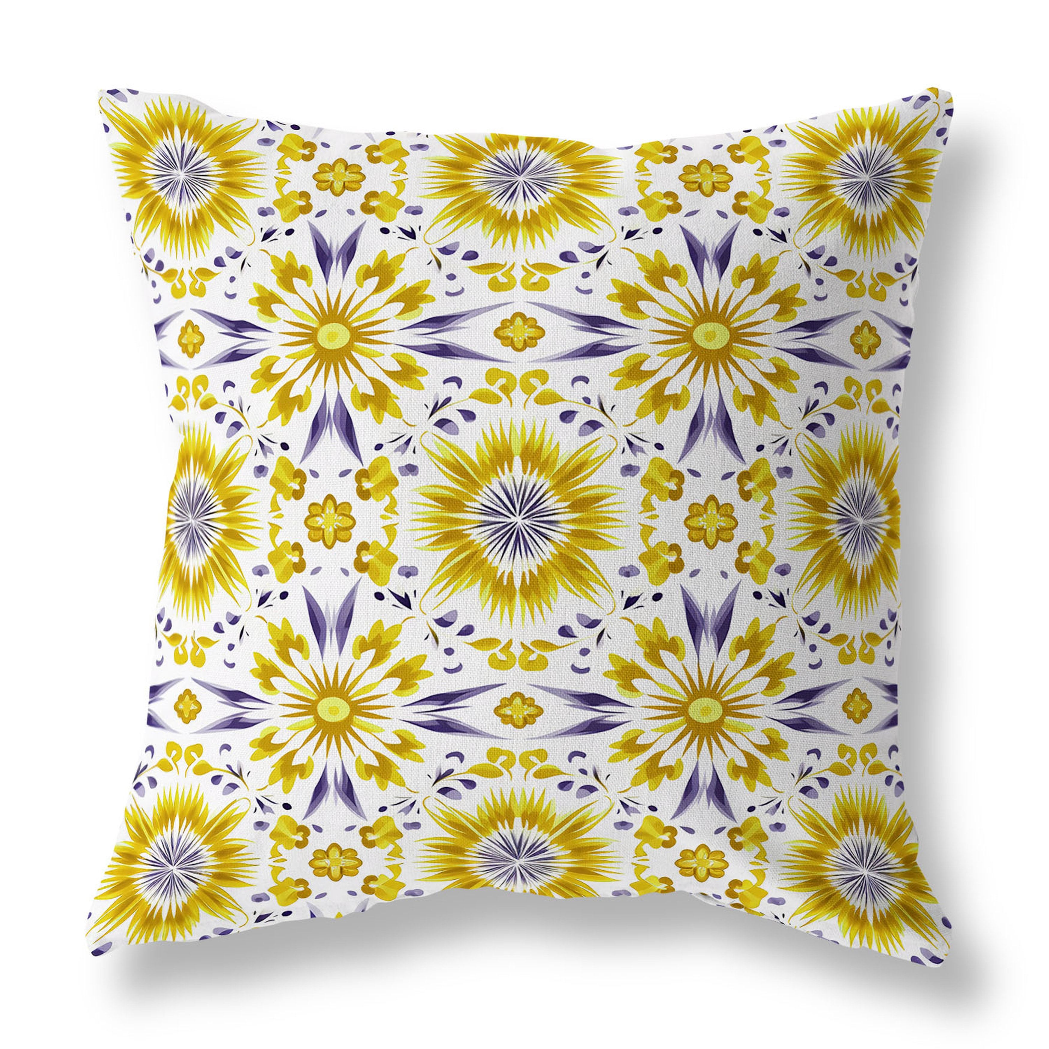 Amrita Sen Batik Bliss Indoor/Outdoor Reversible Throw Pillow | Wayfair