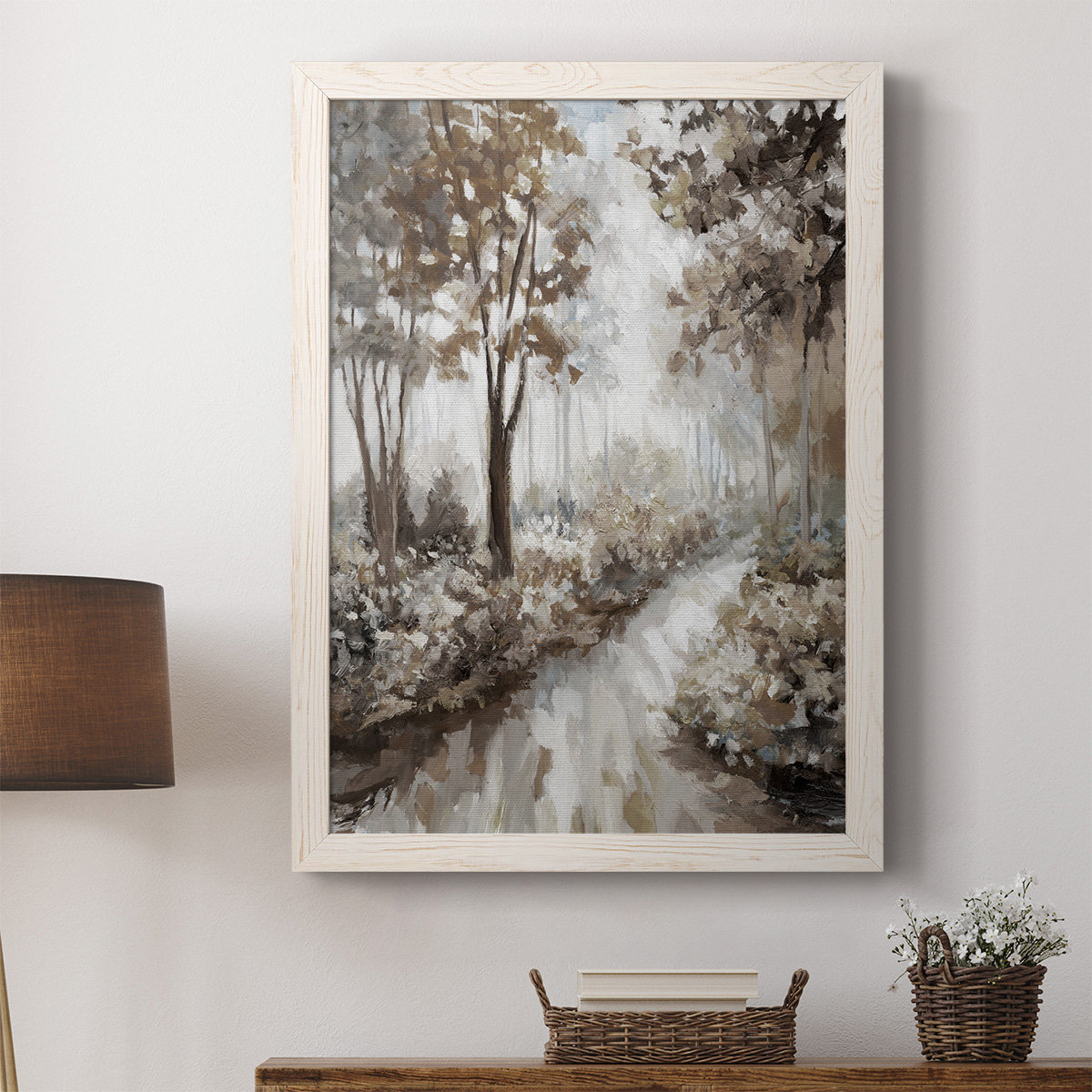 Red Barrel Studio® Azaleyah Into the Woods - Single Picture Frame Print ...