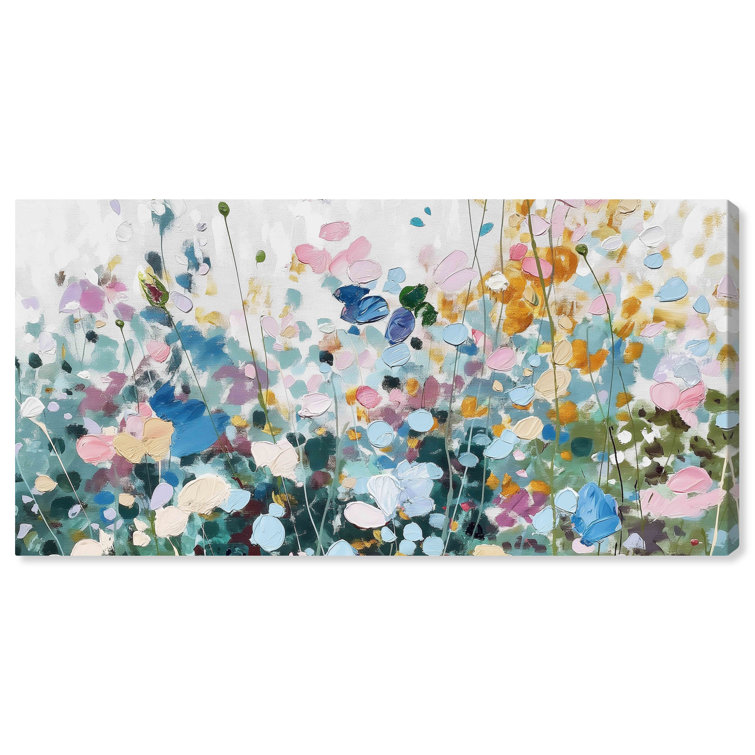 Art Remedy Florals " Blue Forest " by Art Remedy | Wayfair
