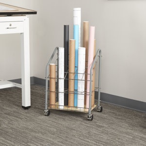 Safco Products Company Wire Roll File Filing Cart & Reviews | Wayfair