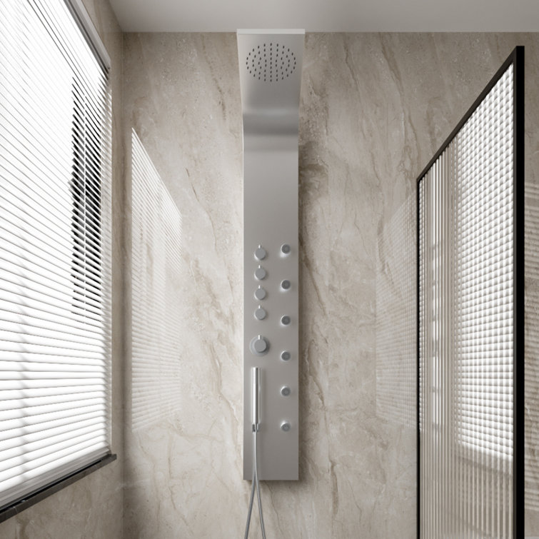 Belfry Bathroom Baylon Shower Tower Panel | Wayfair.co.uk