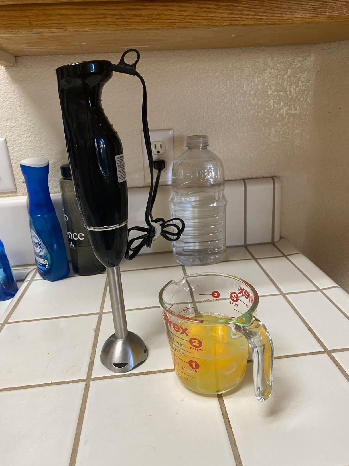 Tiprol Hand Blender with 2 Mixing Speed 300W Control Grip Stick Mixer ...