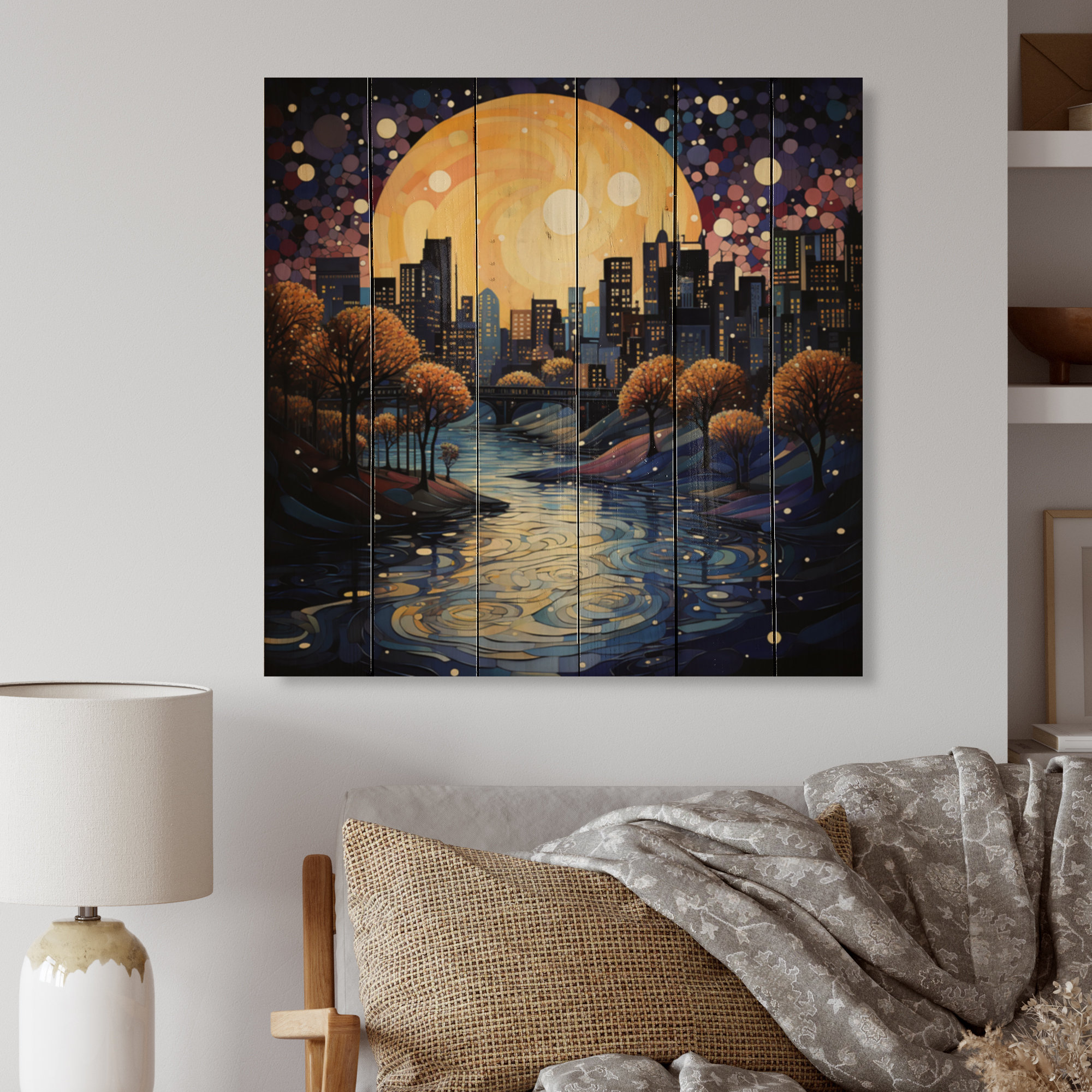 Red Barrel Studio Harlem Renaissance Reflections Pointillism III On ...