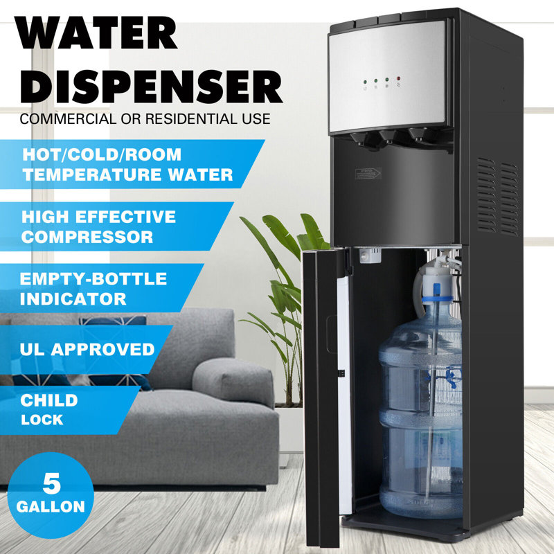 Cosvalve Freestanding Bottom Loading Electric Water Dispenser & Reviews ...