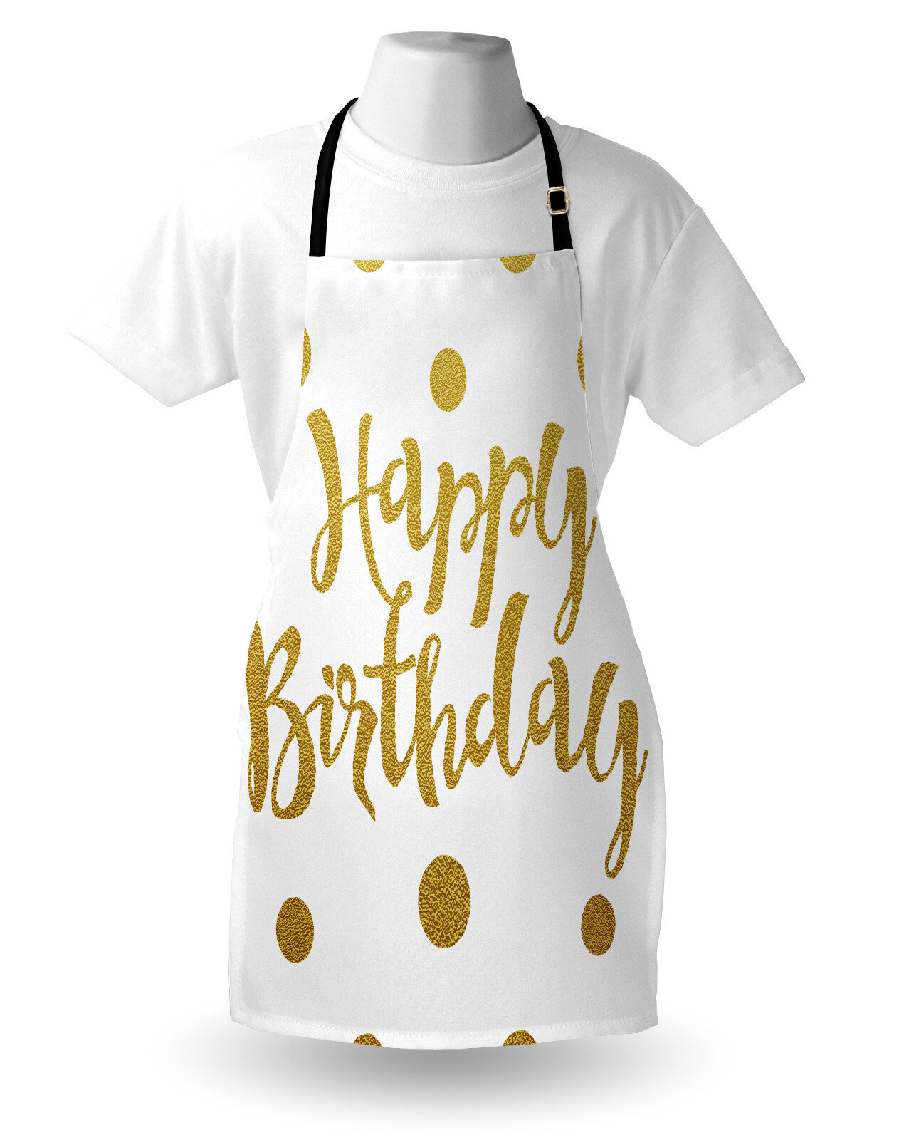 The Party Aisle™ Birthday Apron Unisex, Hand Writing Greeting, Adult ...